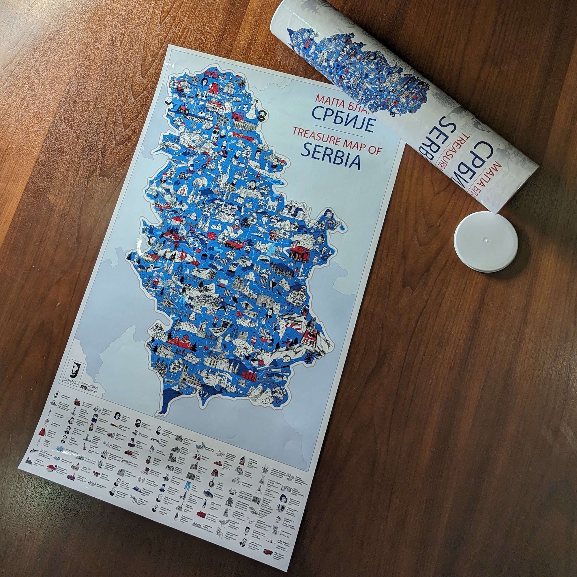 Karta Blaga Srbije - Jarilo